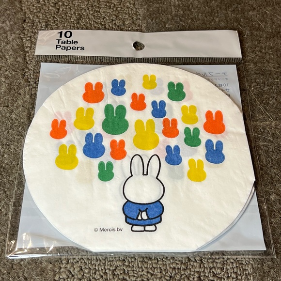 miffy | Party Supplies | Miffy Dick Bruna Table Papers Pack Of Party ...